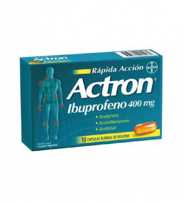 ACTRON 400 X20 CAPSULAS BLANDAS . Tienda Online Anika Farmacia y Perfumería