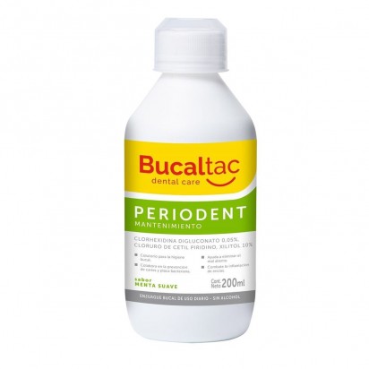 BUCALTAC PERIODENT ENJUAGUE BUCAL X200ML con 30% de DESCUENTO. Tienda ...