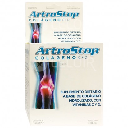 ARTROSTOP COLAGENO CAJA X25 SOBRES . Tienda Online Anika Farmacia y ...
