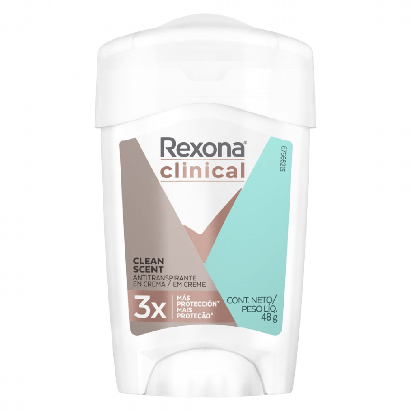 REXONA BARRA ANTITRANSPIRANTE X48 CLINICAL FOR WOMAN CLEAN SCENT ...