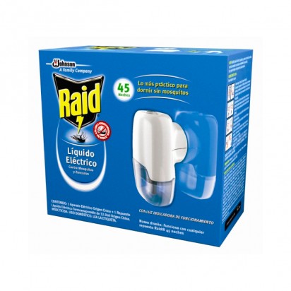 RAID 45 NOCHES APARATO LIQUIDO ELECTRICO . Tienda Online Anika Farmacia ...