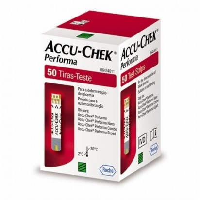 ACCU-CHEK X50 TIRAS REACTIVAS PERFORMANCE . Tienda Online Anika ...