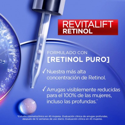 REVITALIFT RETINOL SERUM NOCHE . Tienda Online Anika Farmacia y Perfumería