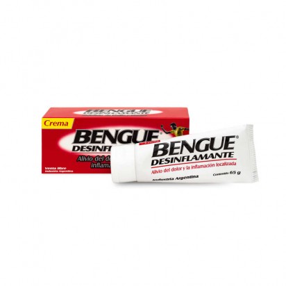 BENGUE CREMA DESINFLAMANTE X65G . Tienda Online Anika Farmacia y Perfumería