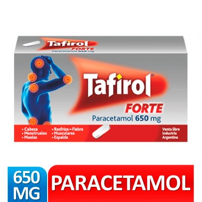TAFIROL FORTE 650MG CMX10 BLX30 . Tienda Online Anika Farmacia y Perfumería