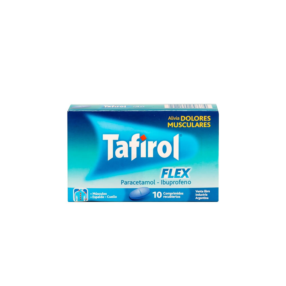 TAFIROL FLEX X 10 COMP . Tienda Online Anika Farmacia y Perfumería