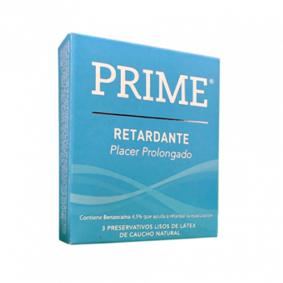 PRIME PRESERVATIVO RETARDANTE CELESTE X3U con 20% de DESCUENTO. Tienda ...