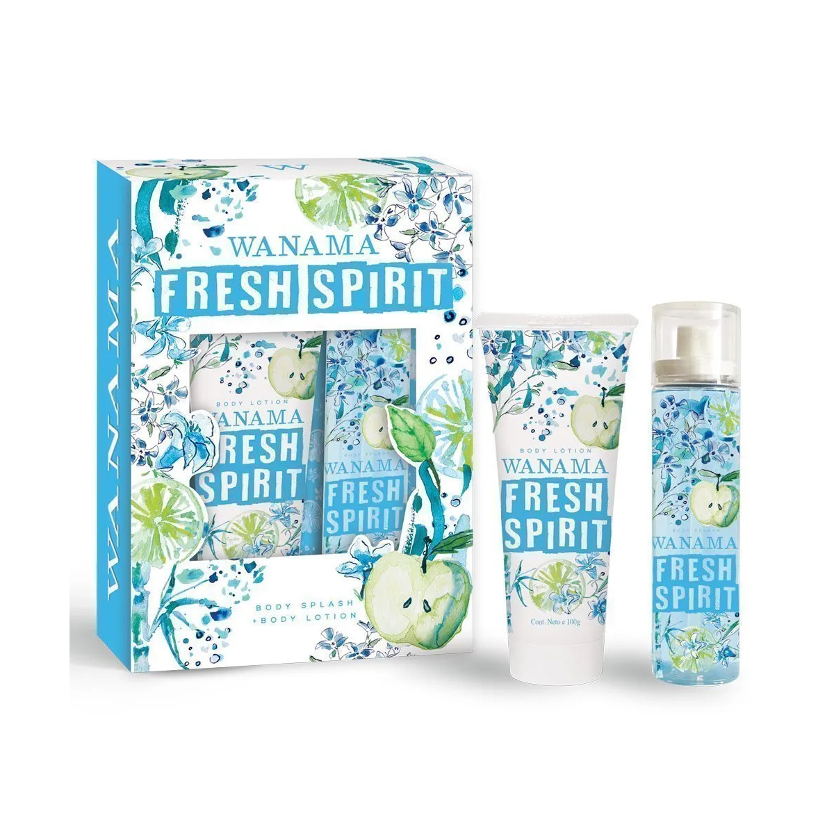 WANAMA SET FRESH SPIRIT SPRAY + LOCION . Tienda Online Anika Farmacia y Perfumería
