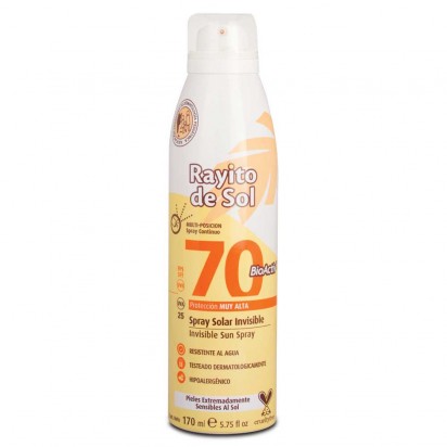 RAYITO DE SOL F.70 AEROSOL X170 . Tienda Online Anika Farmacia y Perfumería