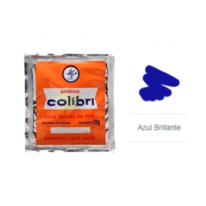 ANILINA AZUL BRILLANTE . Tienda Online Anika Farmacia y Perfumería