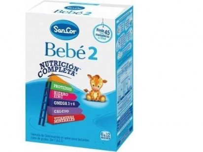 SANCOR BEBE 2 X 500ML . Tienda Online Anika Farmacia y Perfumería