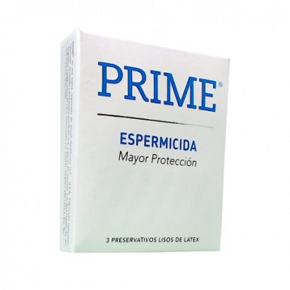 PRIME PRESERVATIVO ESPERMICIDA BLANCO X3U . Tienda Online Anika ...