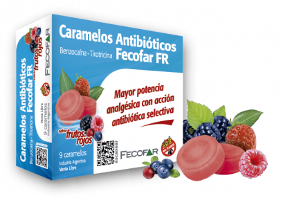 CARAMELOS ANTIBIOTICOS FECOFAR FR SA X9 . Tienda Online Anika Farmacia ...