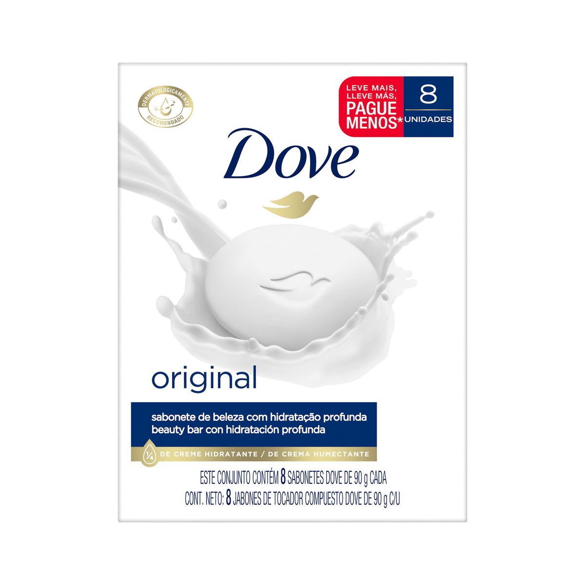 DOVE JABON 8X90 ORIGINAL . Tienda Online Anika Farmacia y Perfumería