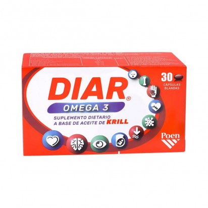 DIAR CAPS BLANDAS X 30 . Tienda Online Anika Farmacia y Perfumería