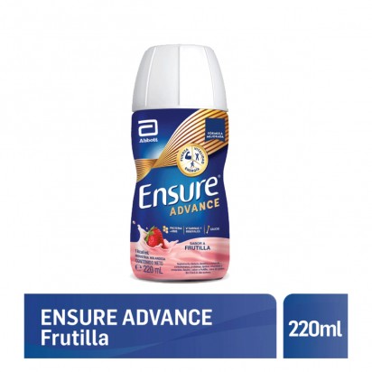 ENSURE ADVANCE BEBIBLE SUPLEMENTO SABOR FRUTILLA . Tienda Online Anika ...