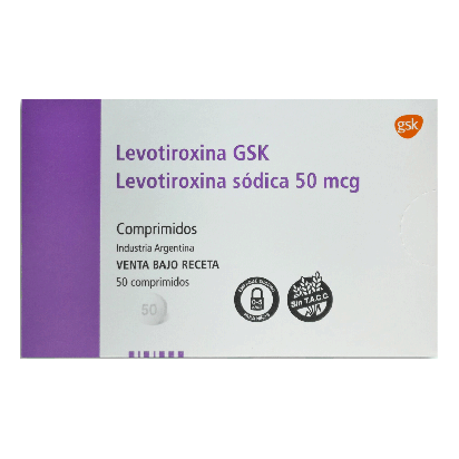 LEVOTIROXINA GSK 150MCG CMX50 . Tienda Online Anika Farmacia y Perfumería