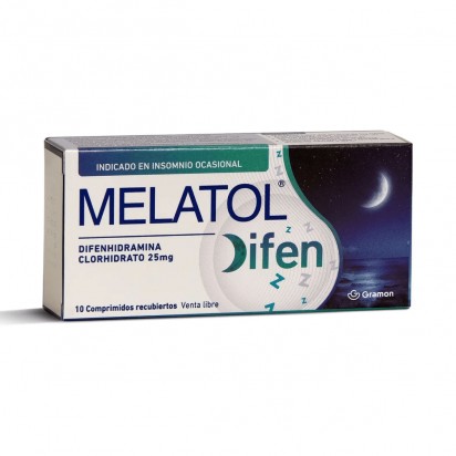 MELATOL DIFEN 25 MG COMP X 10 . Tienda Online Anika Farmacia y Perfumería