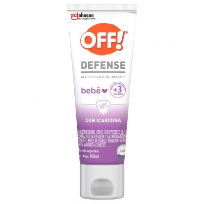 OFF DEFENSE BEBE GEL X100 . Tienda Online Anika Farmacia y Perfumería