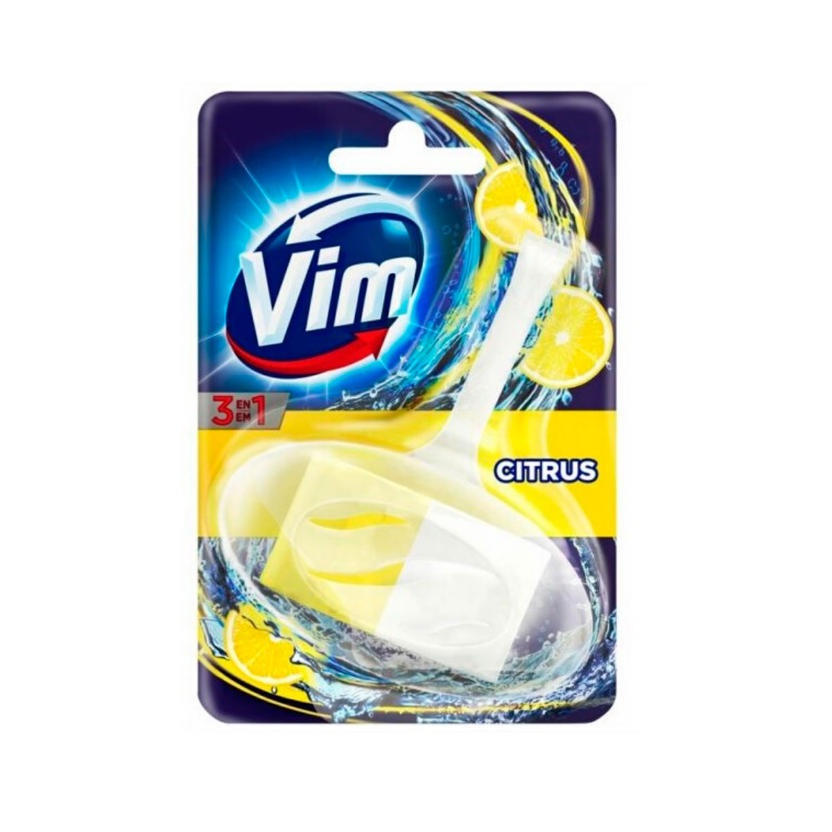 VIM PASTILLA PARA INODORO X35 3EN1 CITRUS . Tienda Online Anika Farmacia y Perfumería