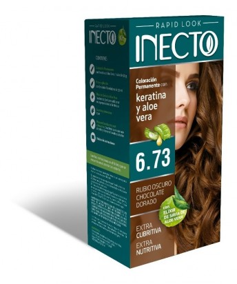 INECTO KIT 6.73 RUBIO OSCURO CHOCOLATE DORADO . Tienda Online Anika ...