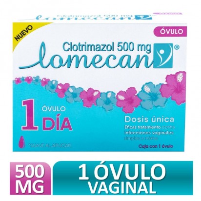LOMECAN OVULOS VAGINALES X 1 . Tienda Online Anika Farmacia y Perfumería