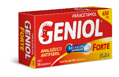 GENIOL 650 MG COMPRIMIDOS X16 . Tienda Online Anika Farmacia y Perfumería