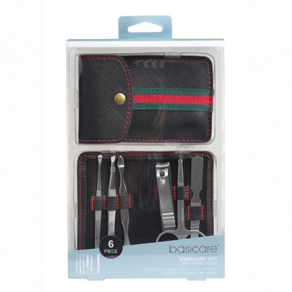 BASICARE SET MANICURA 6 PIEZAS . Tienda Online Anika Farmacia y Perfumería