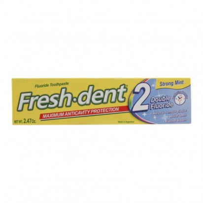 FRESH DENT DOBLE FLUOR X70G.M. . Tienda Online Anika Farmacia y Perfumería